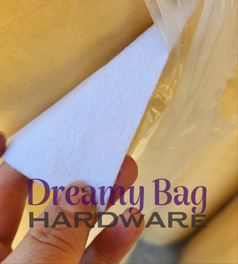 Self Adhesive Fleece Stabiliser – Dreamy Bag Hardware Pty Ltd