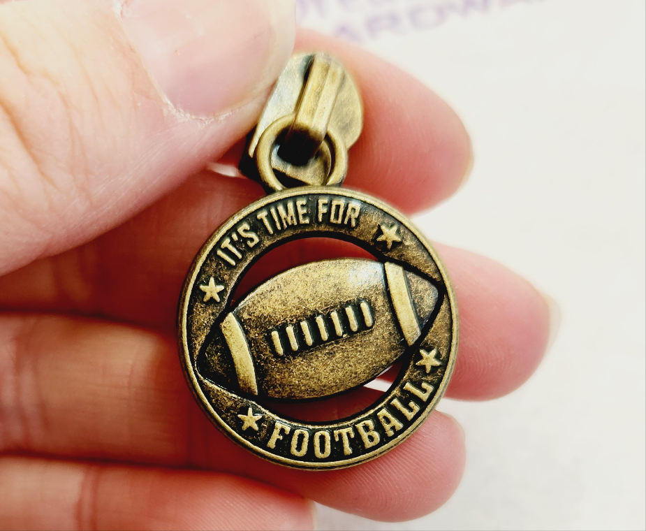 #5 Zipper Pull Footy/ Rugby Ball – Dreamy Bag Hardware Pty Ltd