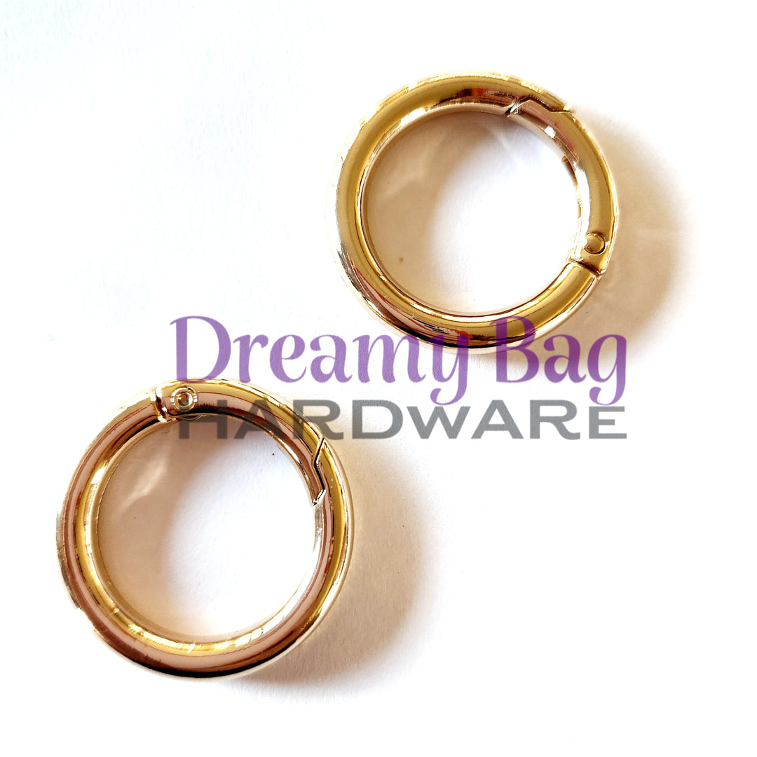 25mm (1") Gate Rings – Dreamy Bag Hardware Pty Ltd