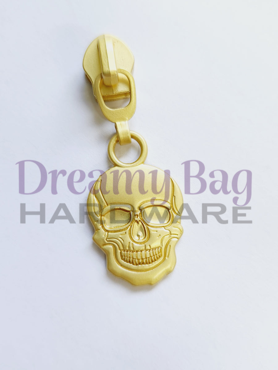 #5 Zipper Pull Skulls – Dreamy Bag Hardware Pty Ltd