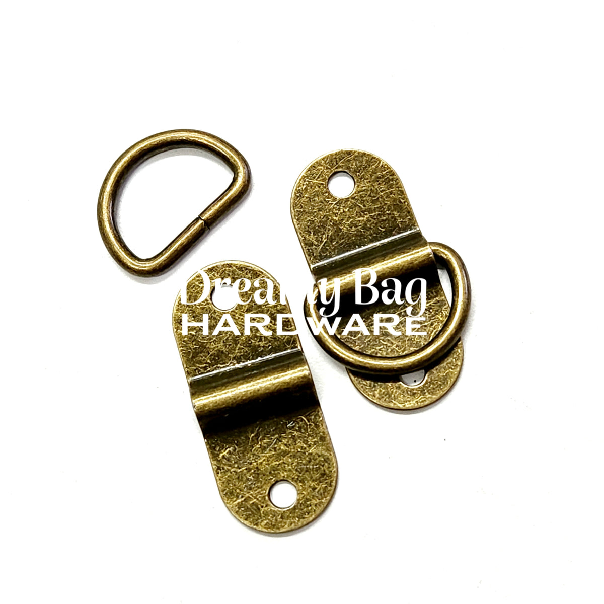 20mm ( 3/4") D Ring Strap Plates – Dreamy Bag Hardware Bag Making ...