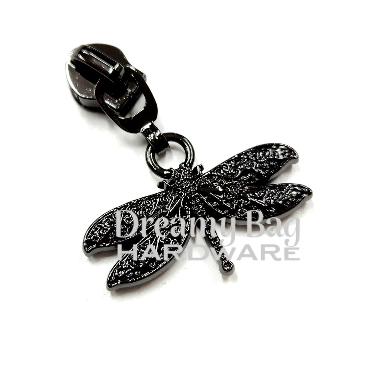 #5 Zipper Pull Dragonfly – Dreamy Bag Hardware Pty Ltd