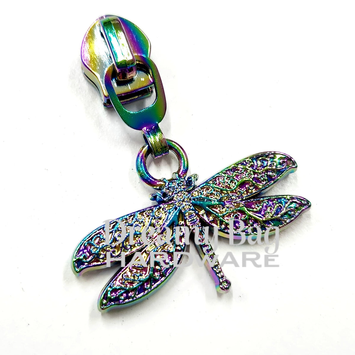 #5 Zipper Pull Dragonfly – Dreamy Bag Hardware Pty Ltd