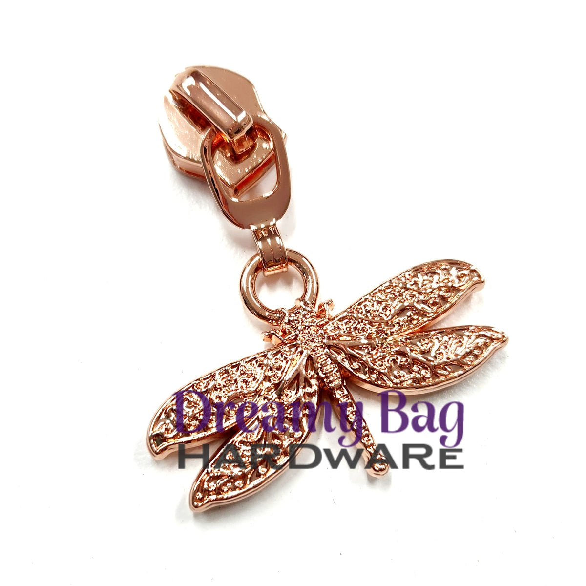 #5 Zipper Pull Dragonfly – Dreamy Bag Hardware Pty Ltd