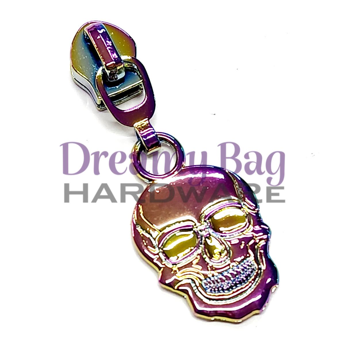 #5 Zipper Pull Skulls – Dreamy Bag Hardware Pty Ltd