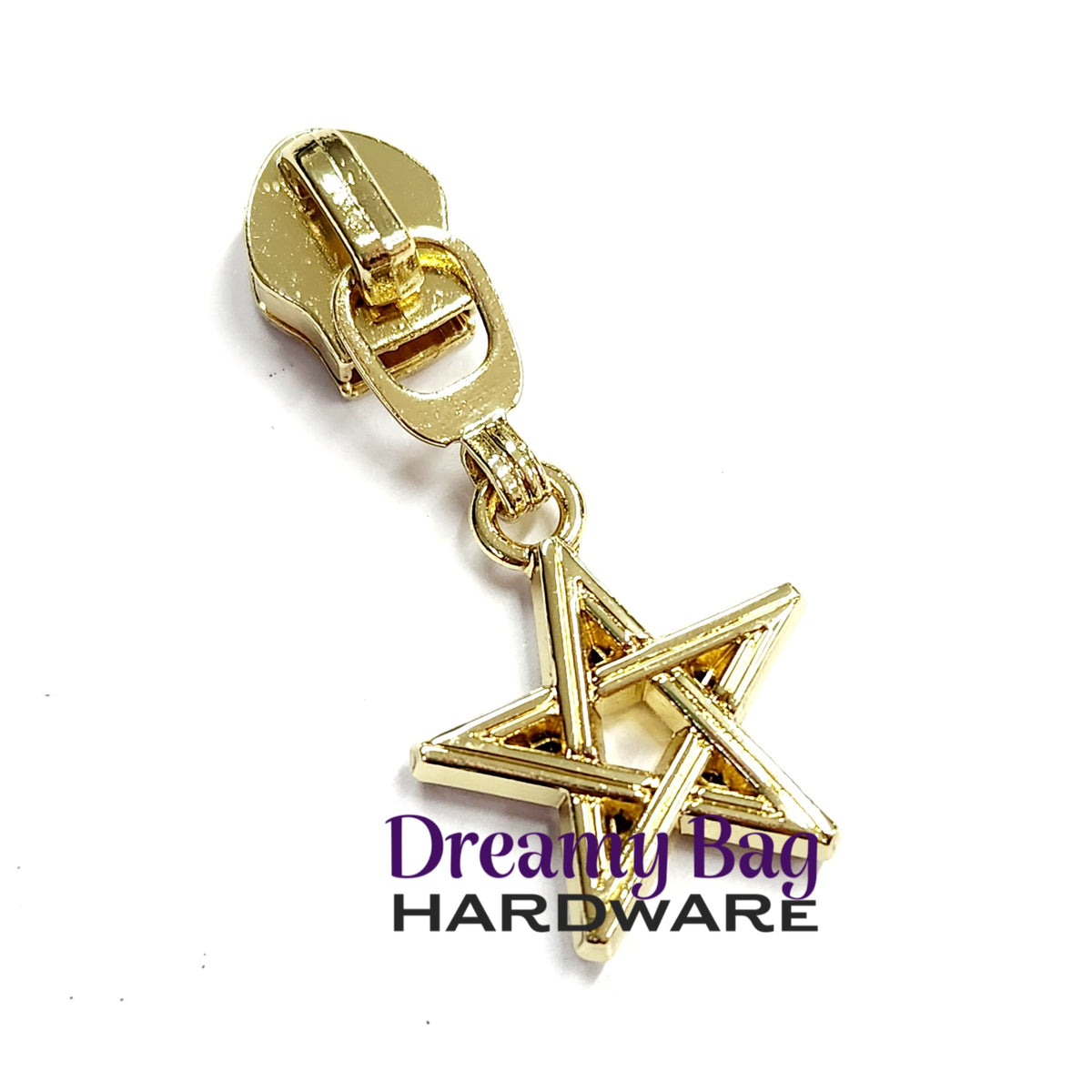 #5 Zipper pull Star Zipper Pull – Dreamy Bag Hardware Pty Ltd