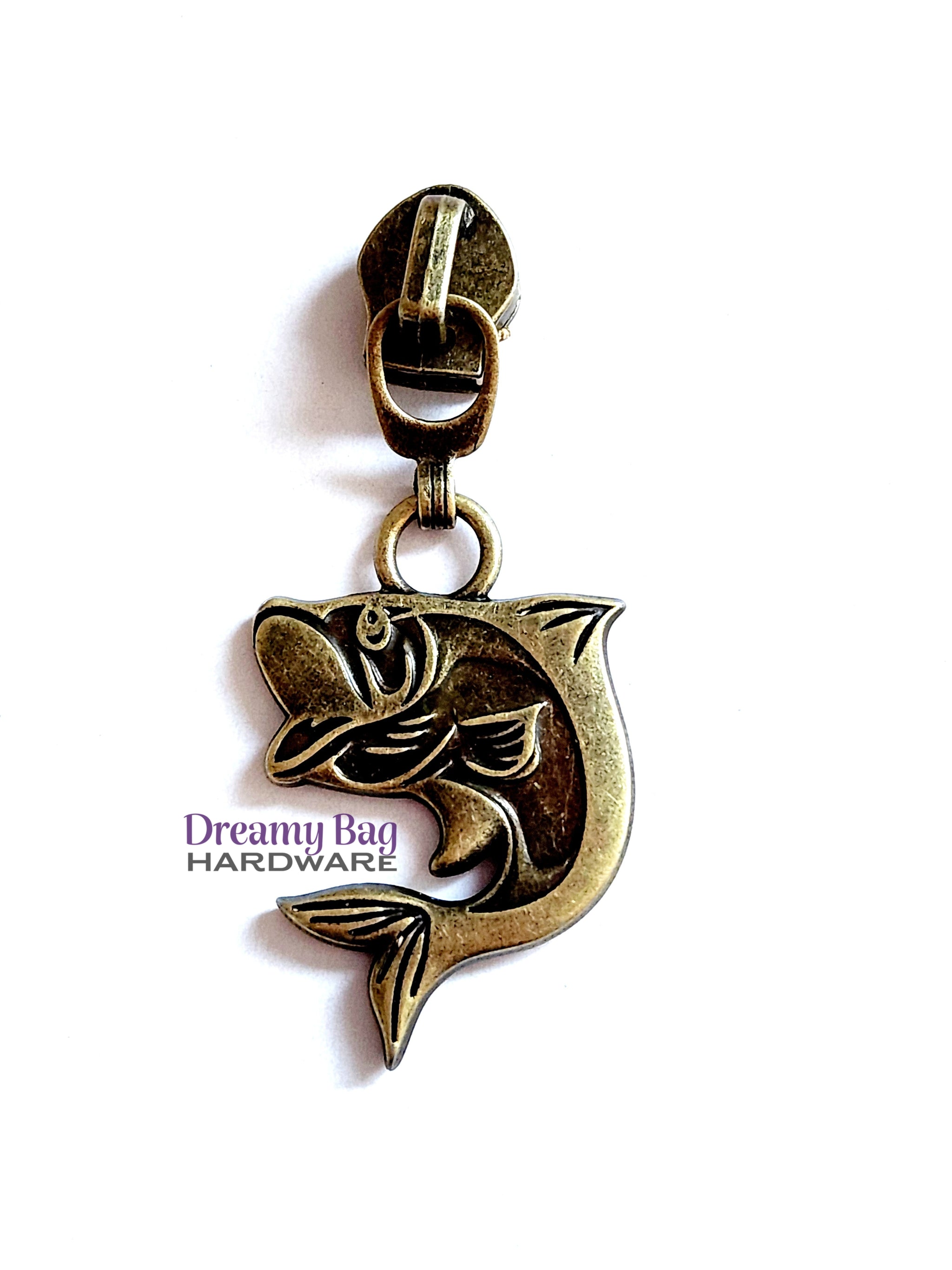 #5 Zipper Pull Fish – Dreamy Bag Hardware Pty Ltd
