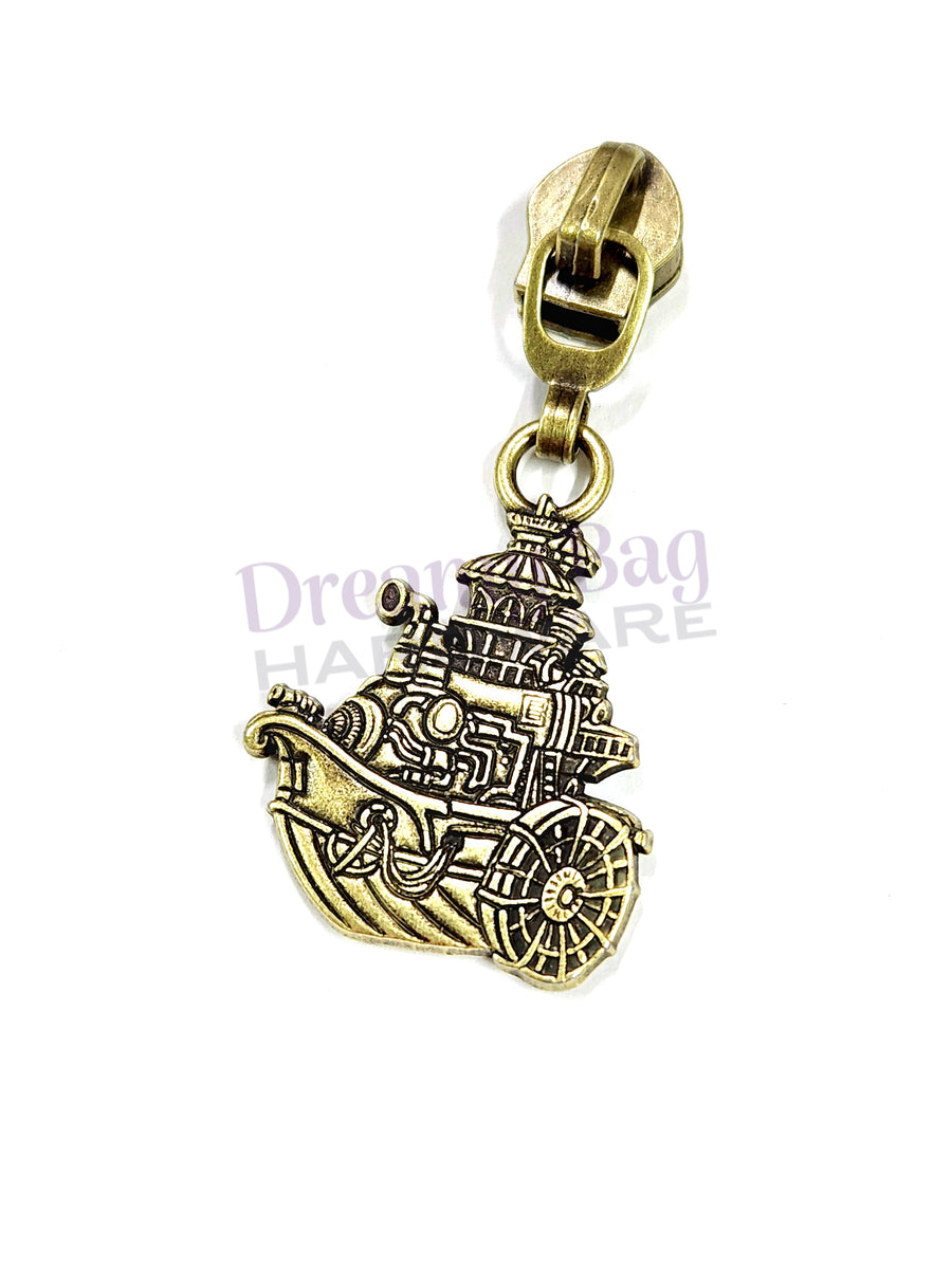 #5 Zipper Pull Boat Stream Punk – Dreamy Bag Hardware Pty Ltd