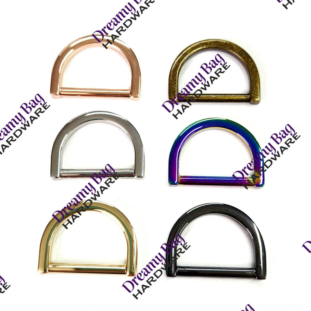 25mm (1") Flat Bar D rings – Dreamy Bag Hardware Pty Ltd