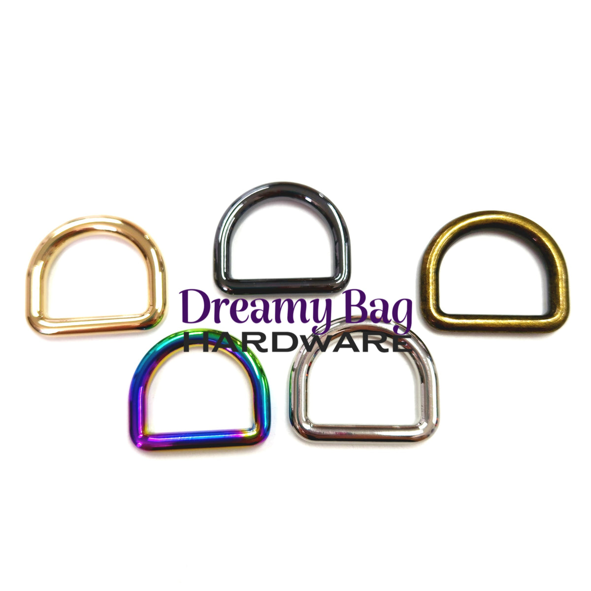 25mm (1") D Rings Solid Welded – Dreamy Bag Hardware Pty Ltd