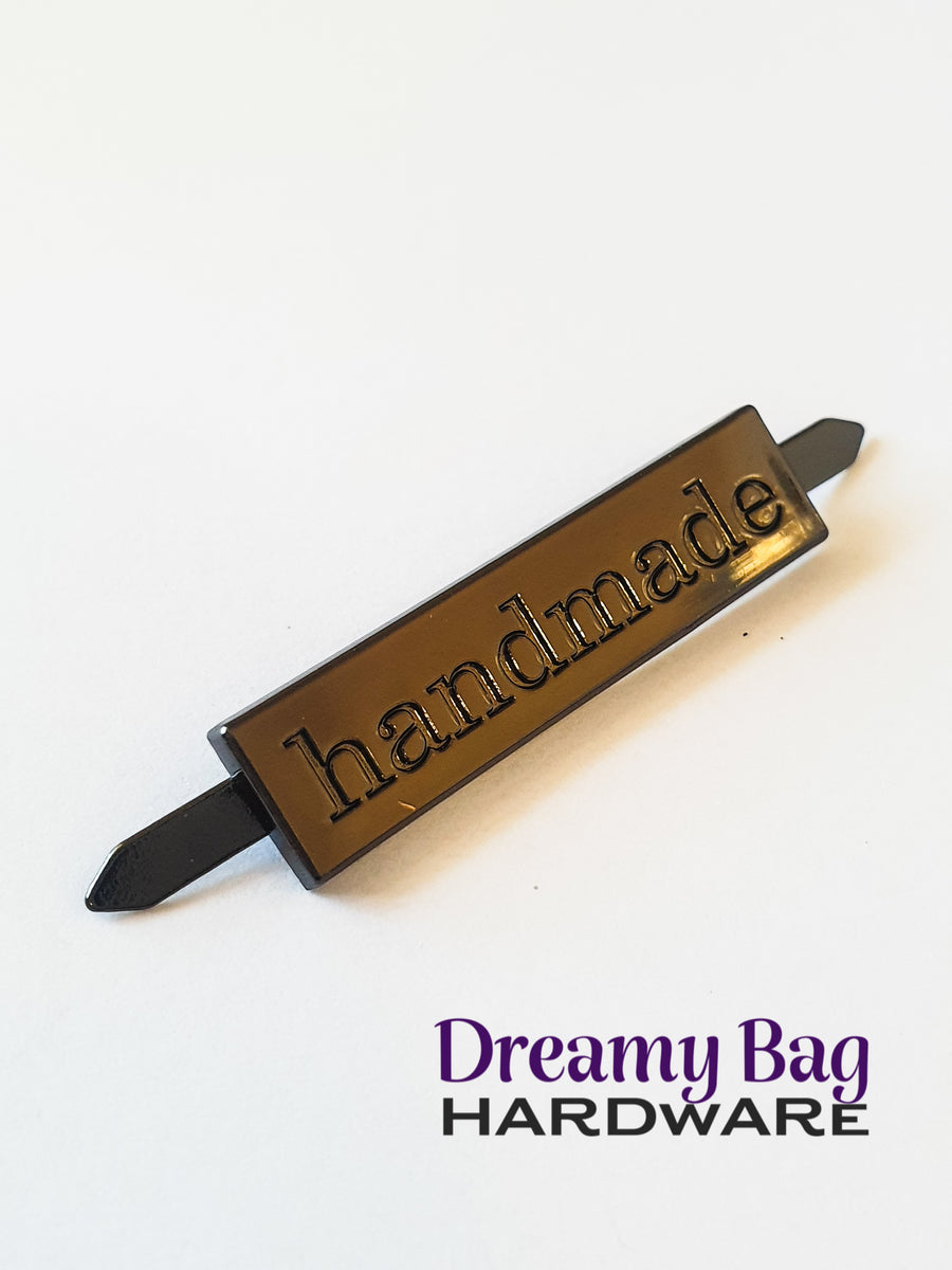 Handmade metal labels – Dreamy Bag Hardware Pty Ltd