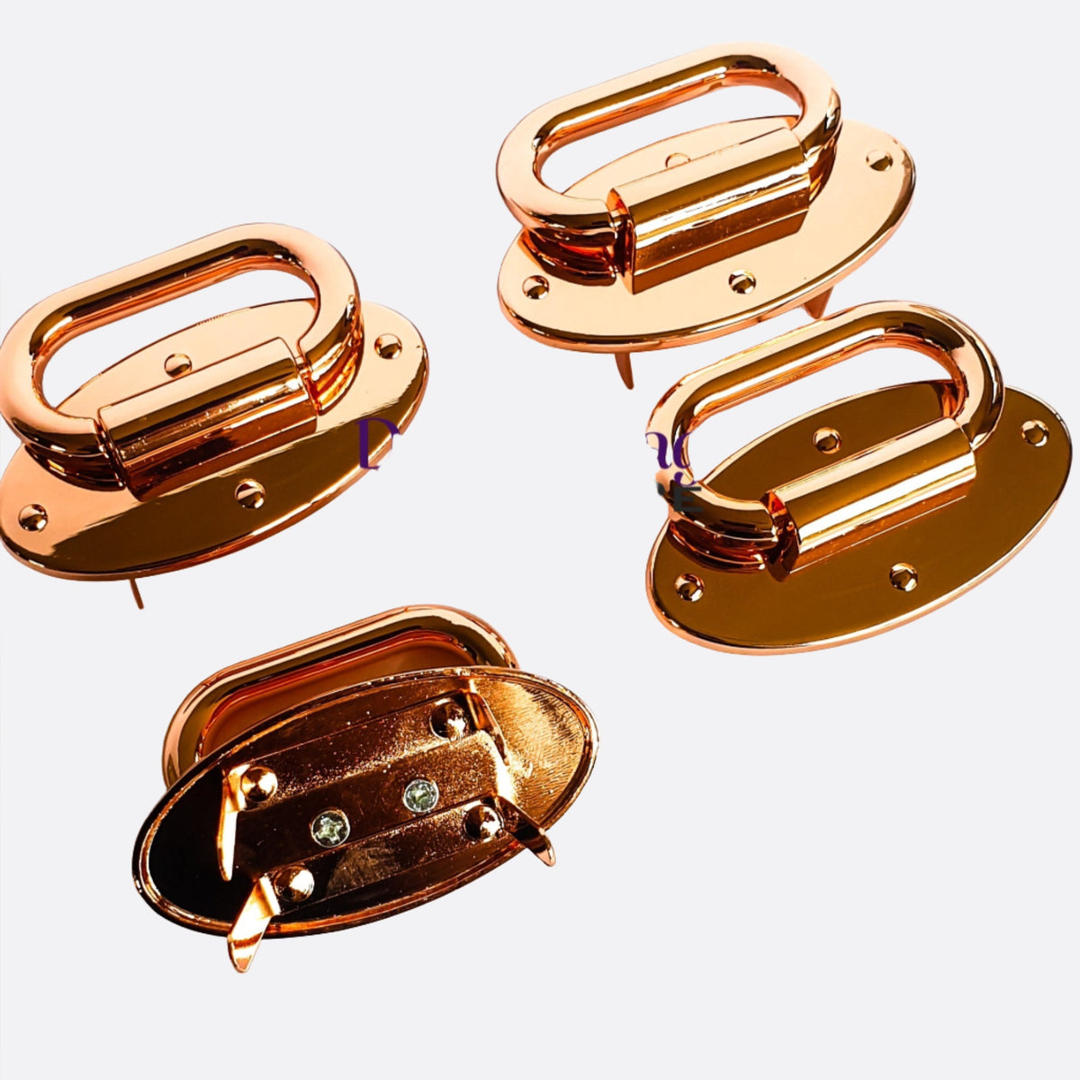 25mm -38mm Oval Backed Strap Connector – Dreamy Bag Hardware Pty Ltd