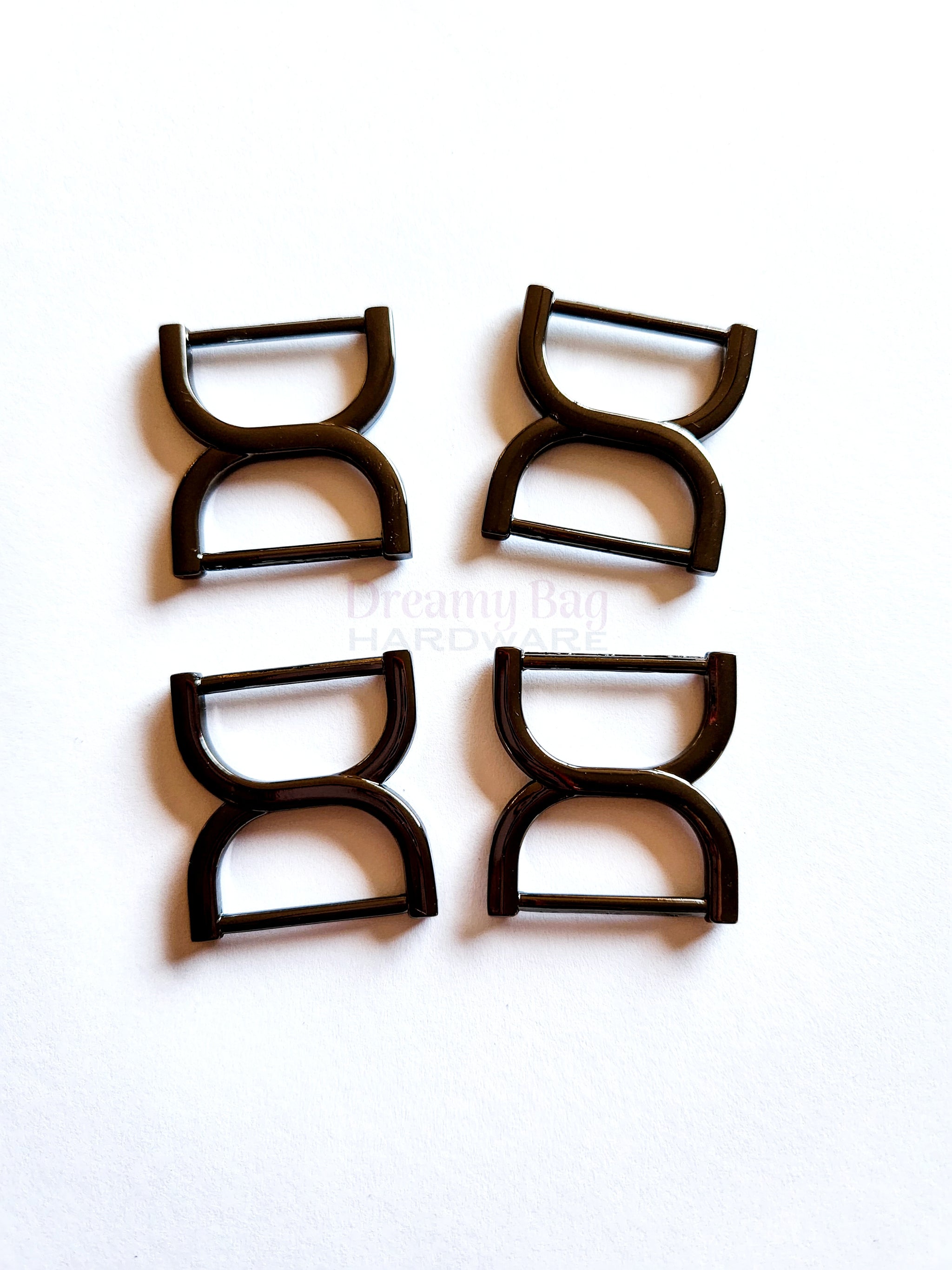 25mm/ 25mm (1") DD Strap Connectors – Dreamy Bag Hardware Pty Ltd